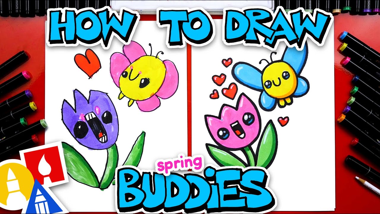 Spring directed drawing for kindergarten: unleash your child’s ...