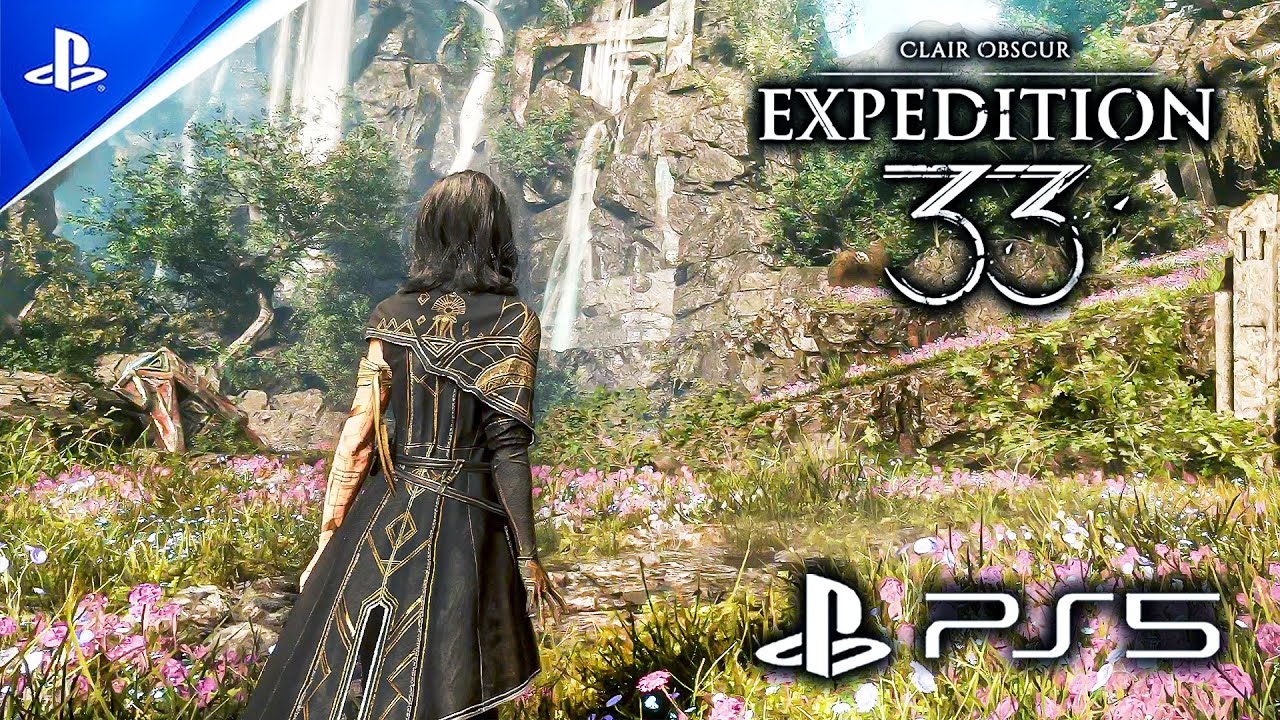 Clair obscur: expedition 33’s PS5 gameplay involves a sentient controller throwing confetti… and ...