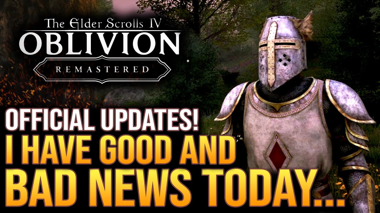 Oblivion remaster update: will it fix the sentient cheese wheels or ...