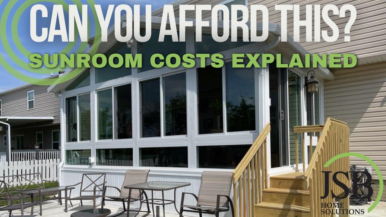 Sunroom Prices A Comprehensive Guide to Costs and Options - FotoBreak News