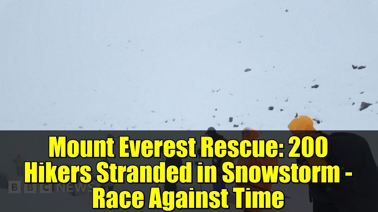 Mount everest snowstorm rescue: the full story of the harrowing ...